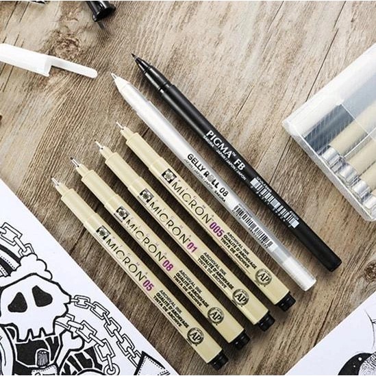 SAKURA PIGMA ชุดเซ็ท 6 แท่ง ปากกาพิกม่า รหัส XSDK-M6 | Shopee Thailand