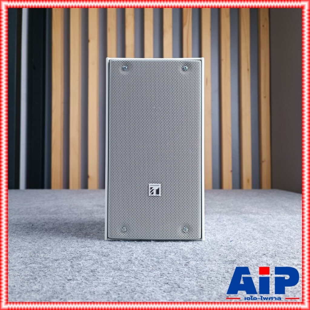 สีขาว TOA TZ-206W ตู้ลำโพง TZ 206W TZ206W TZ206 ตู้ ลำโพง คอลัมน์ 2×4 ...