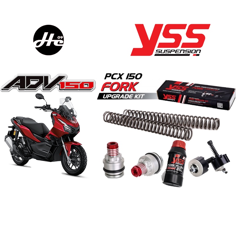 ชุดอัพเกรดโช๊คหน้า YSS Fork Upgrade Kit HONDA ADV150 / ADV160 | Shopee ...