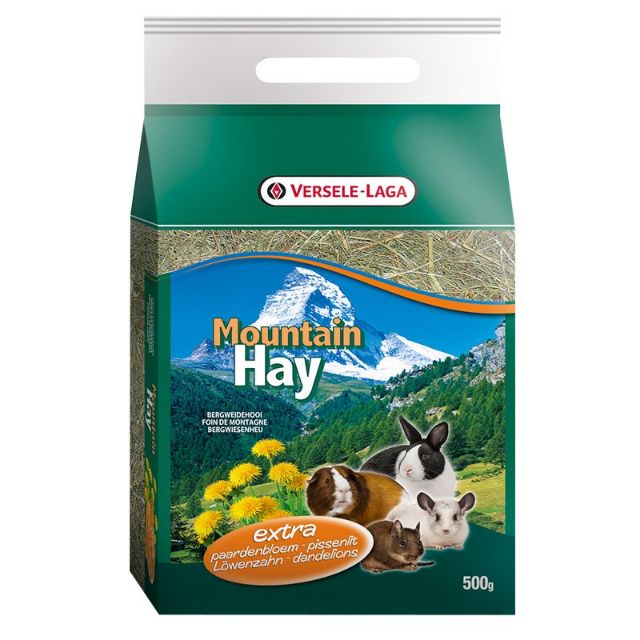 Versele-Laga Mountain Hay หญ้าภูเขา กลิ่น สมุนไพร , แดนดิไลออน, คาโมมาย ...