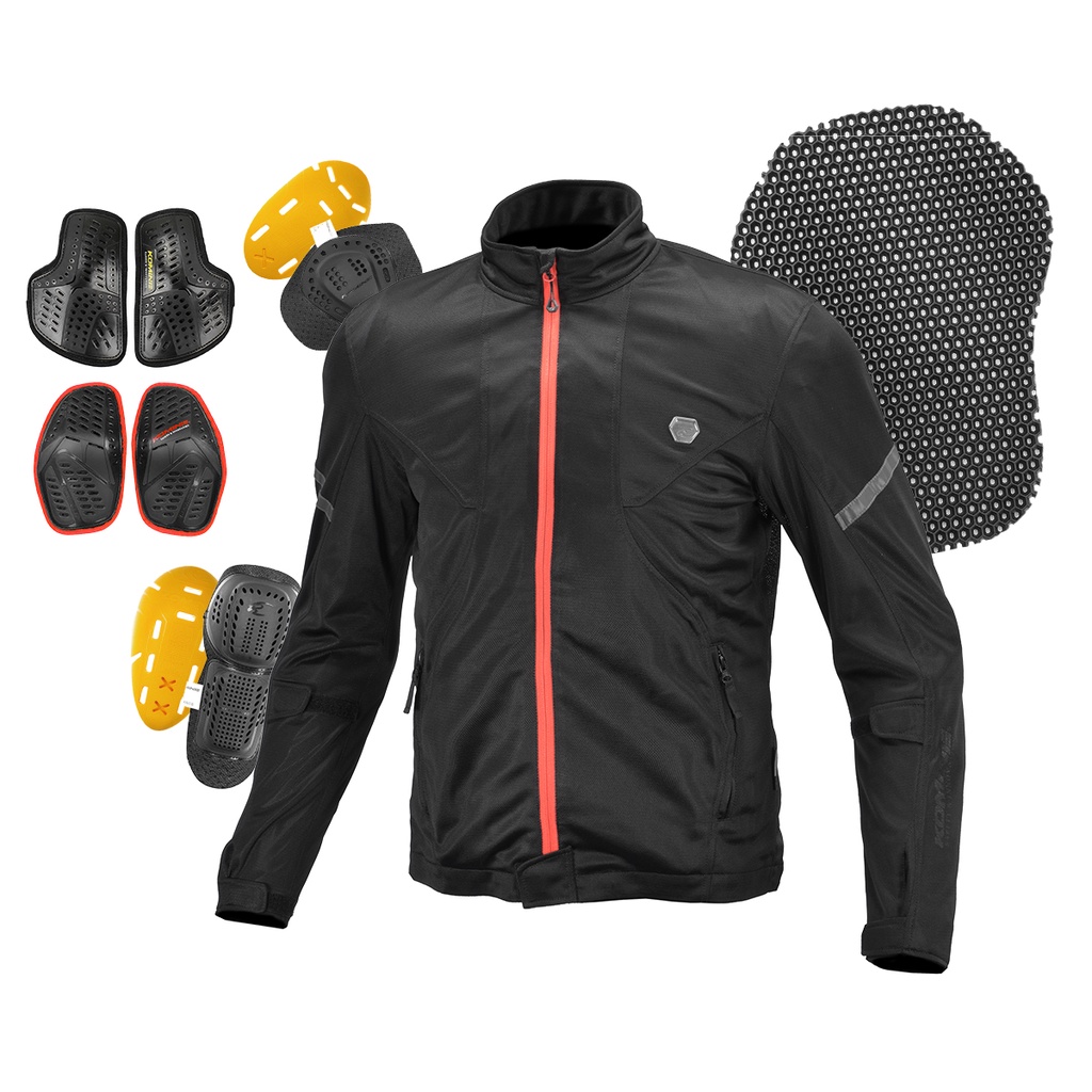 KOMINE เสื้อการ์ด รุ่น JK-162/1623 Protect Full Mesh jacket Neo | Shopee Thailand