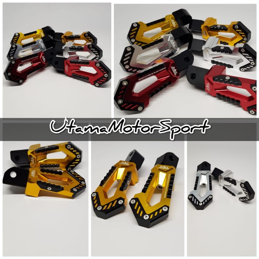 สเต็ปเท้าหลัง Pillion Steps Hollow รุ่น Sporty Motorcycle All Yamaha ...