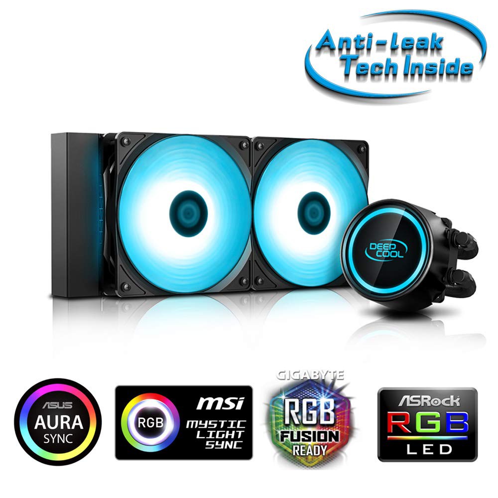 CPU LIQUID COOLER DEEPCOOL GAMMAXX L240 RGB V2 #พัดลมซีพียู | Shopee ...