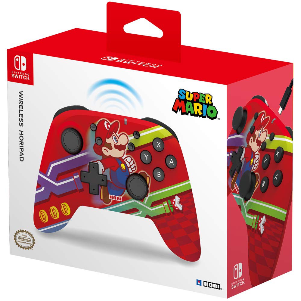 HORI: Super Mario Wireless Controller for Nintendo Switch & Lite ...