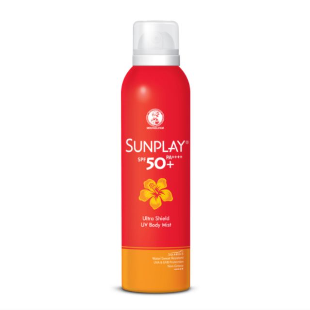 สเปรย์กันแดด MENTHOLATUM SUNPLAY Ultra Shield UV Body Mist SPF50+PA ...