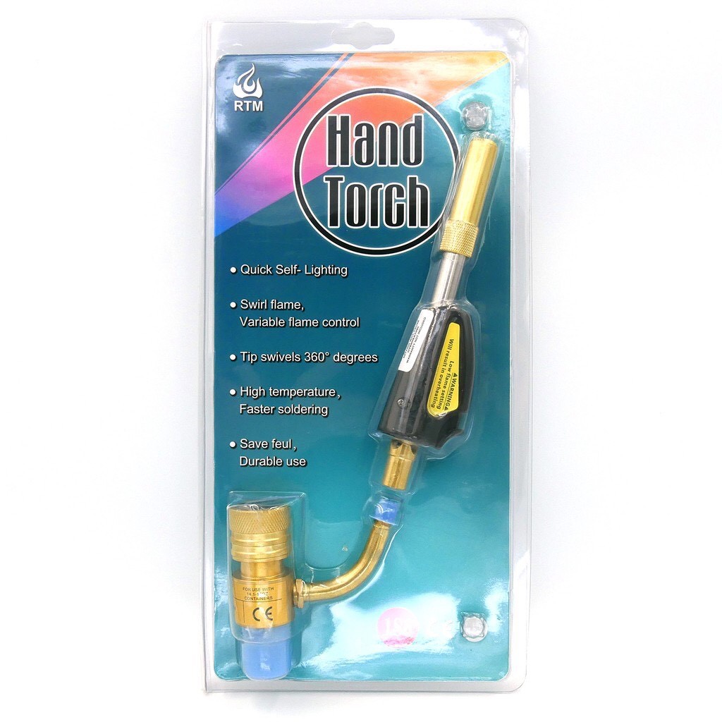 RTM หัวจุดแก๊ส หัวเชื่อมแก๊ส หัวเชื่อมแก๊สกระป๋อง Hand Torch หัวเป่า ...