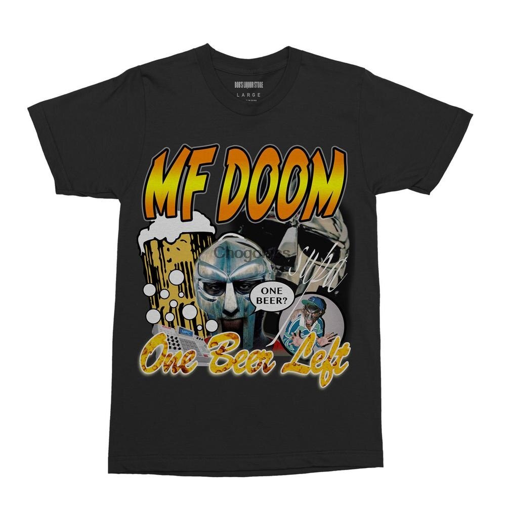 ถูกสุดๆเสื้อยืด พิมพ์ลาย Mf Doom One Beer ซ้าย สีดํารหัสเต็ม | Shopee ... ถูกสุดๆเสื้อยืด พิมพ์ลาย Mf Doom One Beer ซ้าย สีดํารหัสเต็ม | Shopee ...
