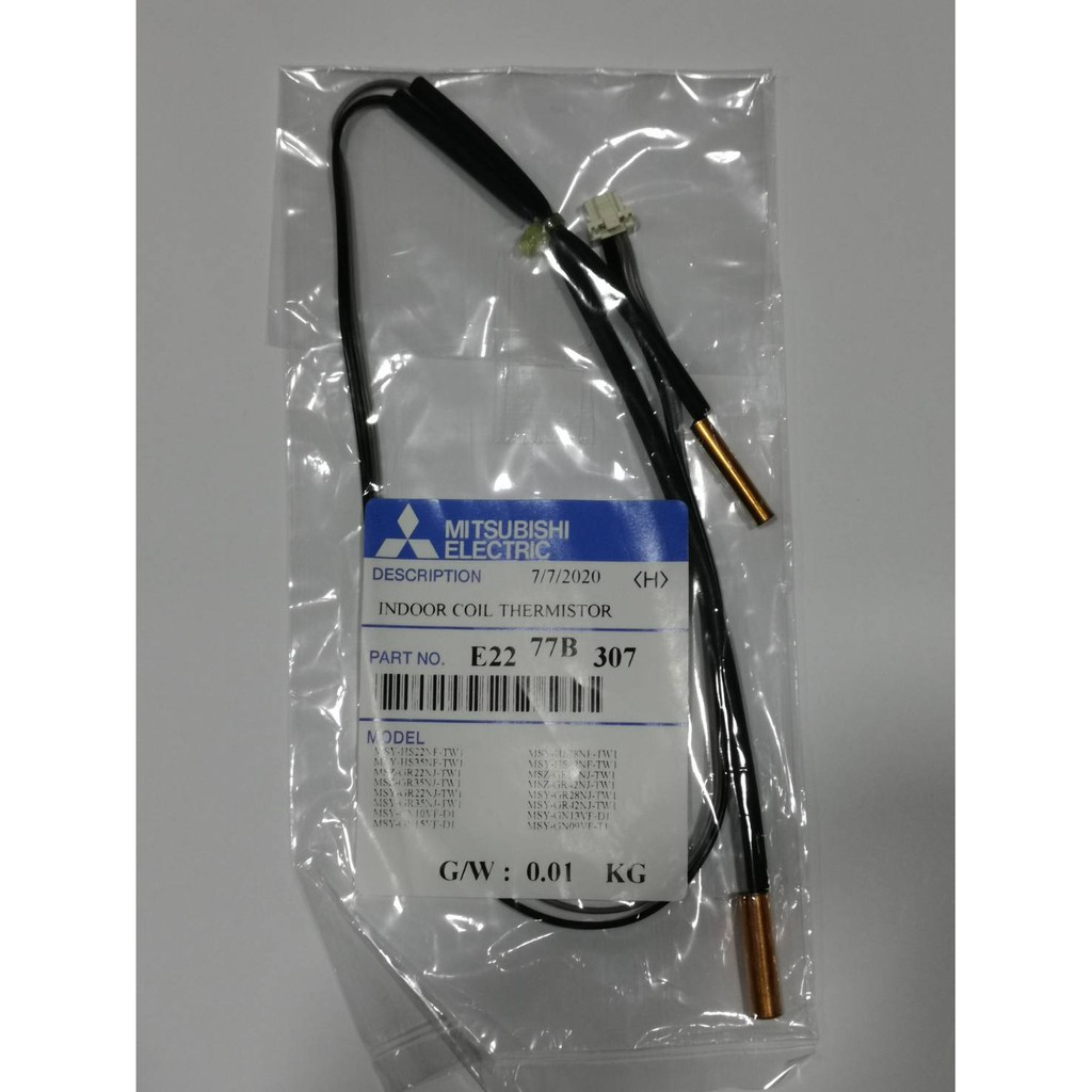 Mitsubishi Indoor Coil Thermistor รุ่น E2277B307 (INVERTER) เซ็นเซอร์ ...