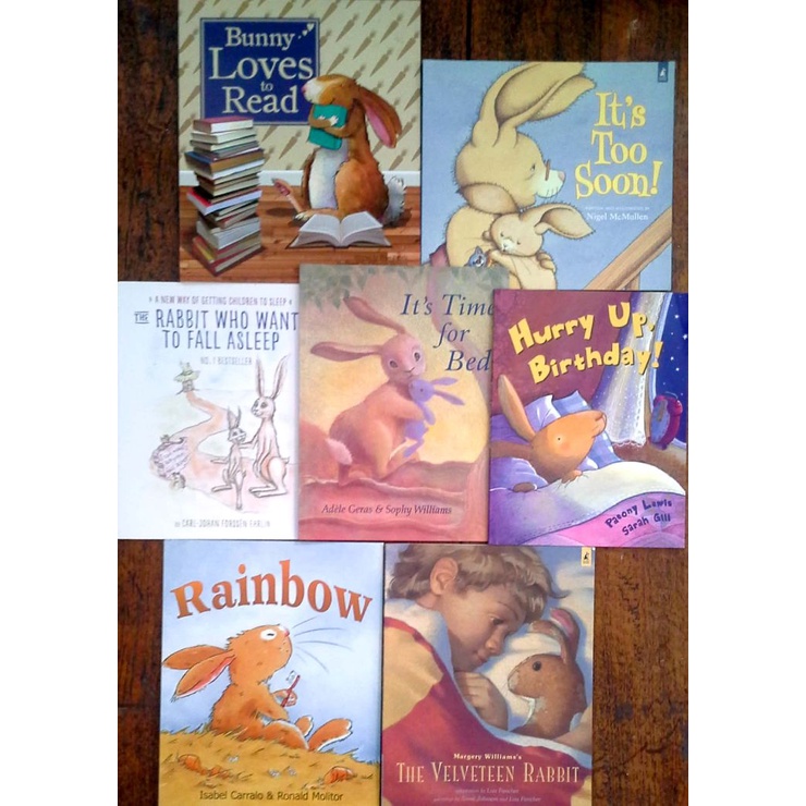 Picture Books - rabbit set 2 หนังสือมือสอง ปกอ่อน นิทาน | Shopee Thailand
