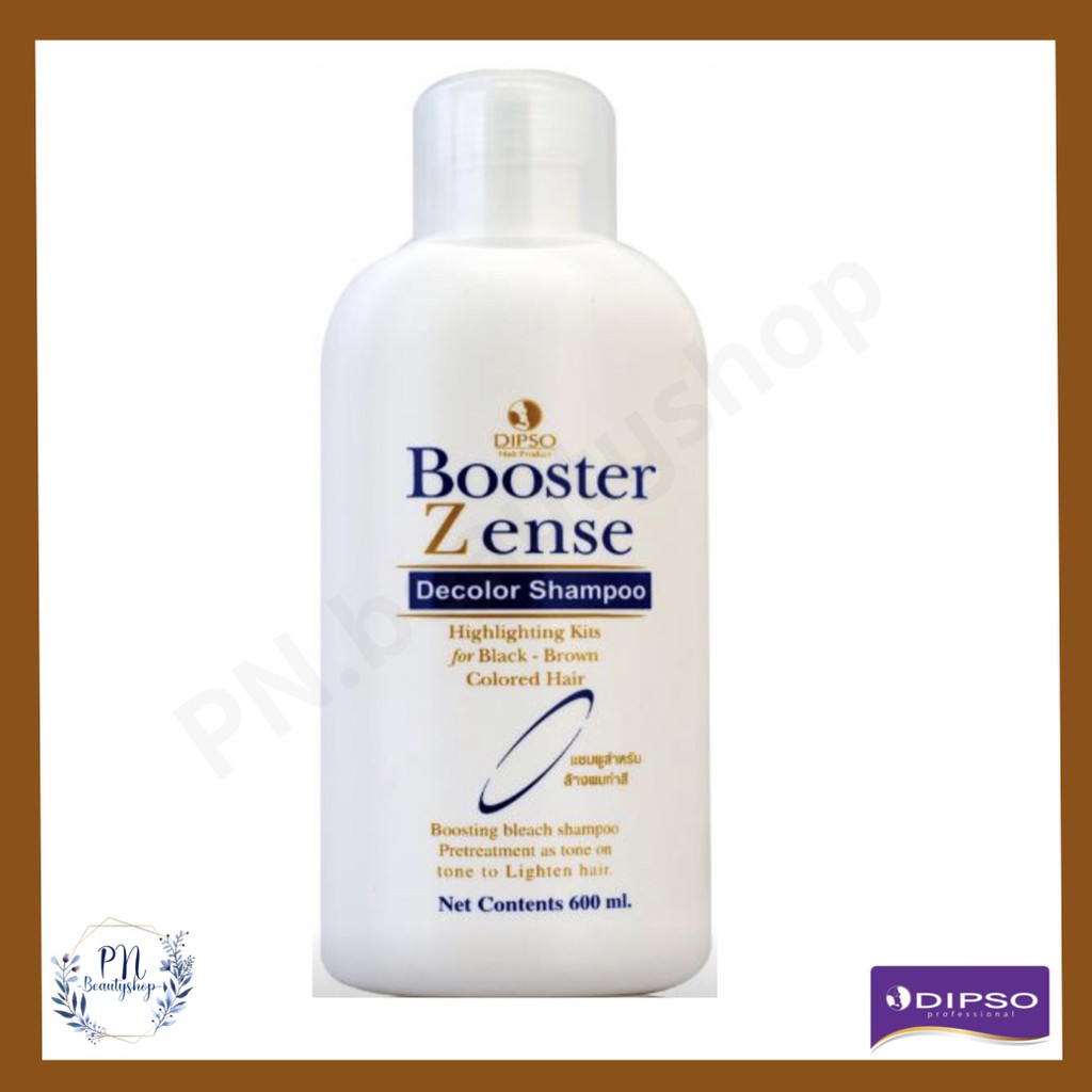 DIPSO Booster Zense (600ml) แชมพูล้างสีผม ดิ๊พโซ่ บูสเตอร์ | Shopee ...
