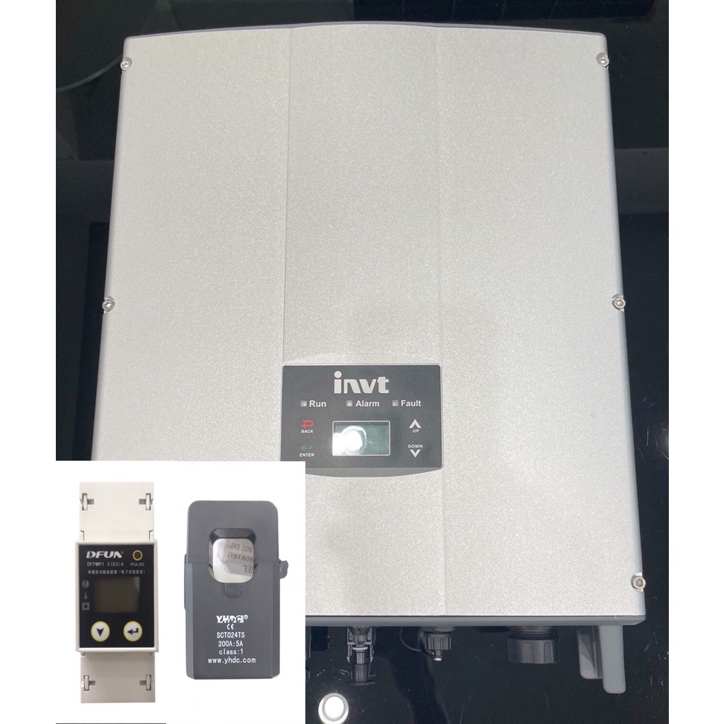 INVT INVERTER ขนาด 3 KW - 10 KW รับประกัน 5 ปี ราคาพิเศษ + Smart Meter&CT | Shopee Thailand