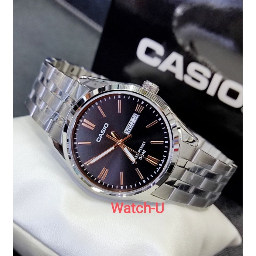 นาฬิกา CASIO รุ่น MTP-1335D-1A2 รับประกันศูนย์CMG 1 ปี | Shopee Thailand