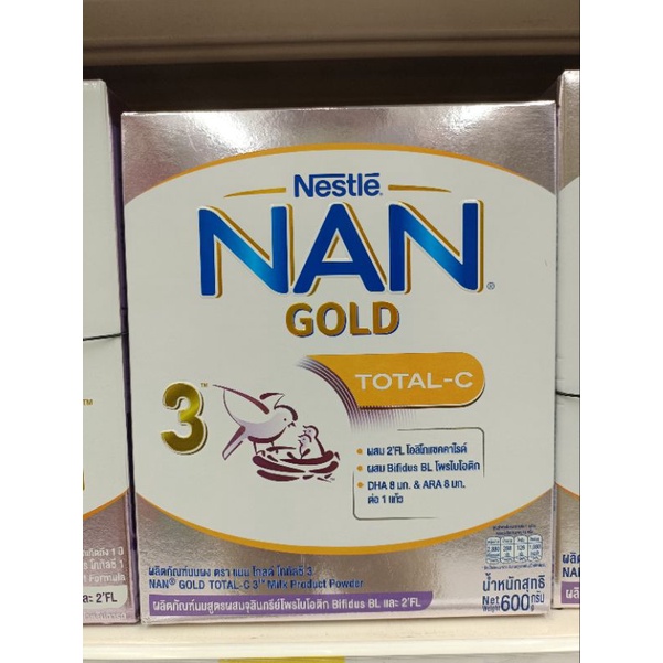 แนน โกลด์ โททัลซี สูตร3 Nan gold Total-C ขนาด 600 กรัม | Shopee Thailand
