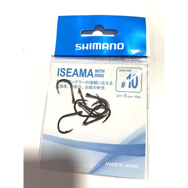 ตัวเบ็ดตกปลา SHIMANO ISEAMA WITH RING ของแท้จาก บ.อิสเทิร์น MADE IN JAPAN | Shopee Thailand