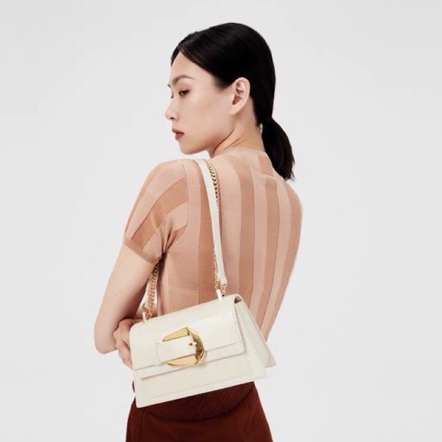 Pedro belt buckled croco bag | Shopee Thailand