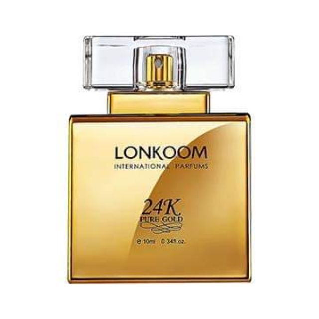 น้ำหอมฝรั่งเศส LONKOOM PARFUM 24K Gold น้ำหอมสำหรับสตรี EDP กลิ่นฟลอรัล ...