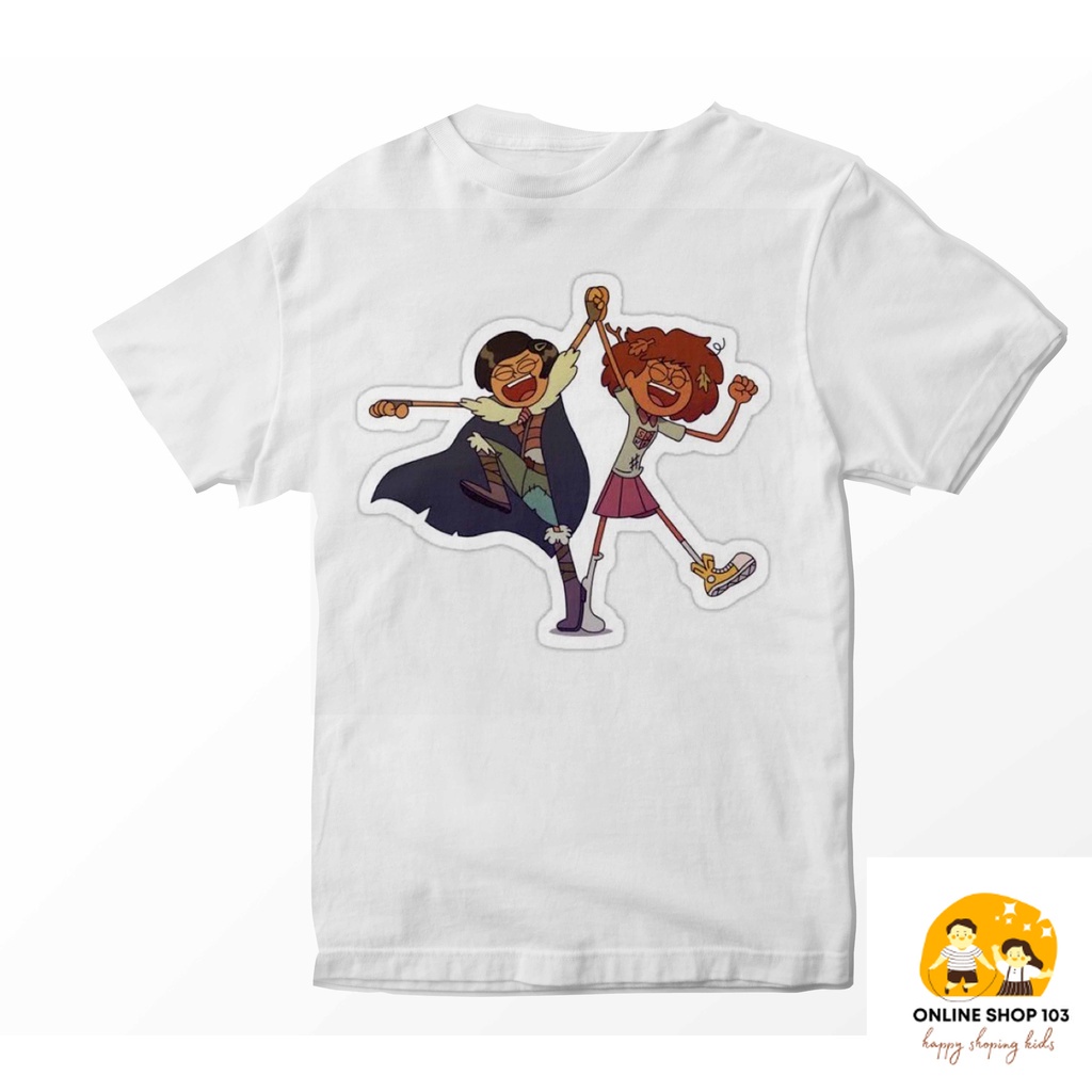 Disney Channel Amphibia and Friend T-Shirt เสื้อผ้าเด็ก | Shopee Thailand