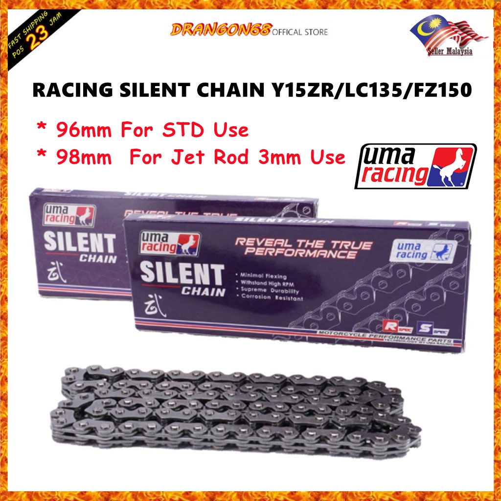 Uma RACING Y16 LC135/Y15ZR /FZ150 RACING TIMING CHAIN SILENT CHAIN 96L ...