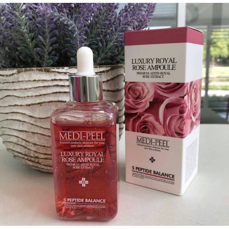 Medi-Peel Luxury Royal Rose Ampoule 100ml | Shopee Thailand