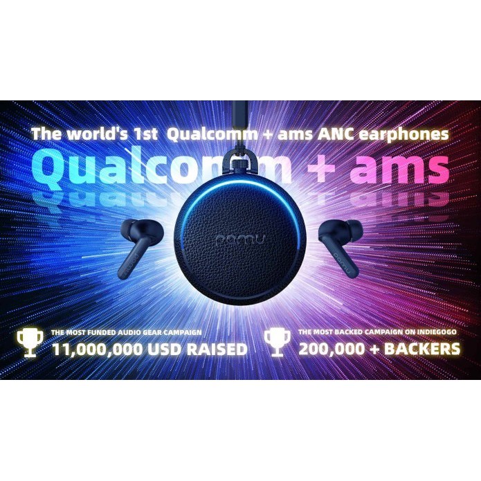 Padmate PaMu Quiet ANC Earphones Earbuds Headset Bluetooth TWS | Shopee ...