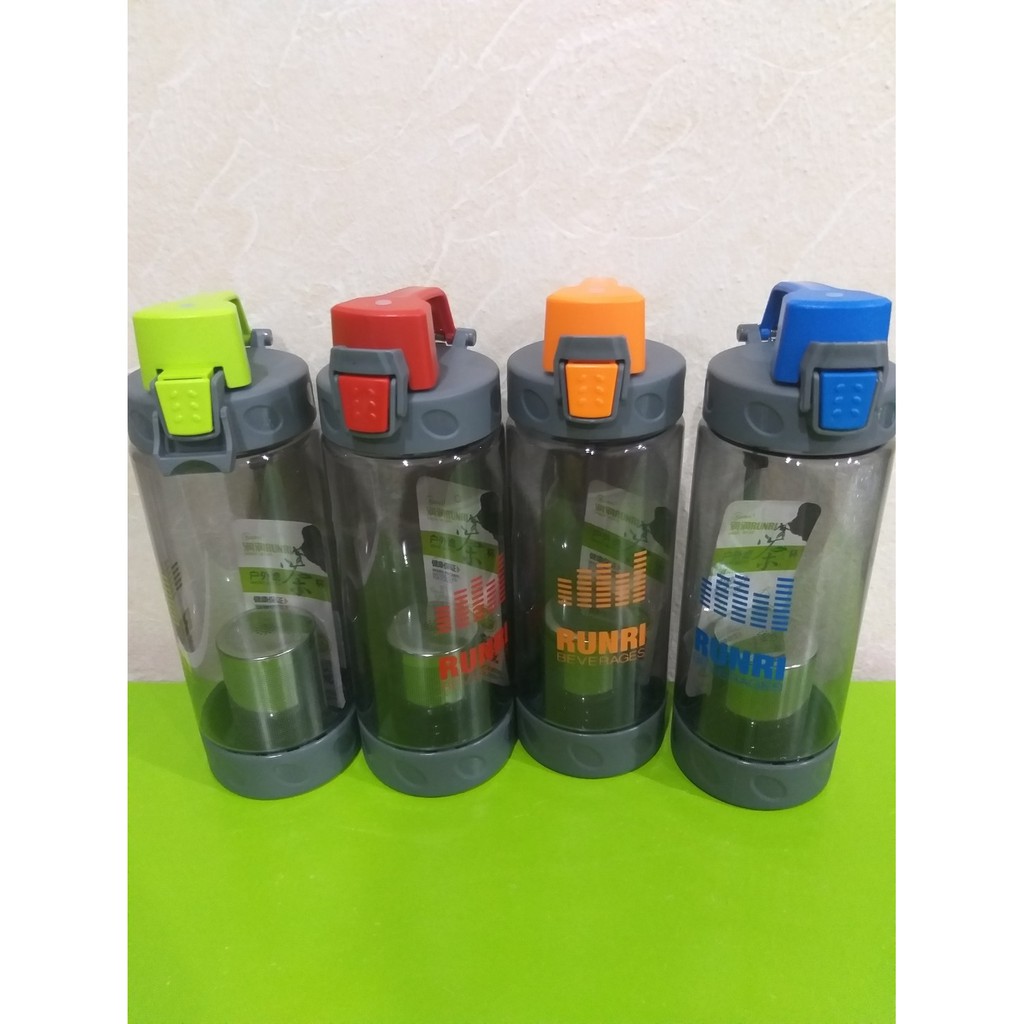 ขวดชงชา พลาสติก Runri กระบอกน้ำพกพา กระบอกชงชา 550ml. | Shopee Thailand