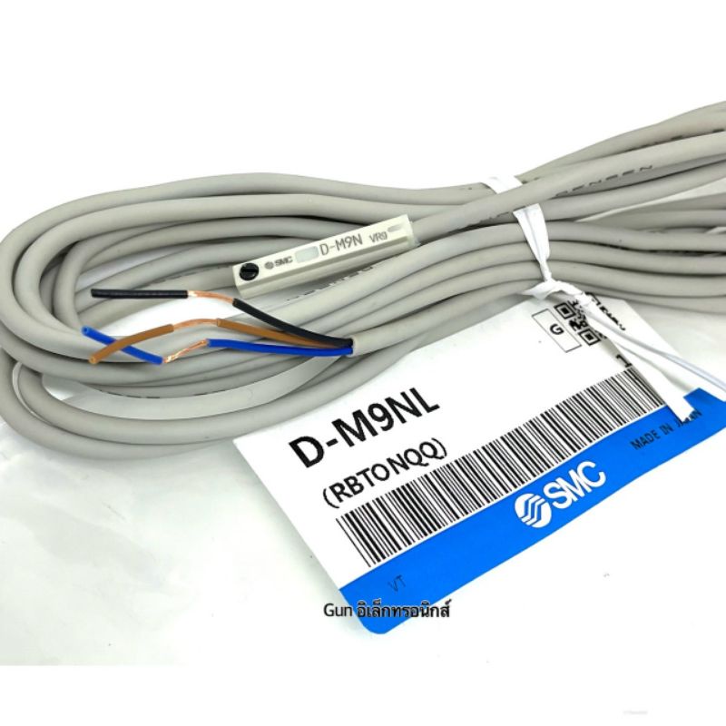 เซ็นเซอร์ จับแม่เหล็ก D-M9N ยี่ห้อ SMC 3สาย ชนิด NPN-NO สายยาว3เมตร ...