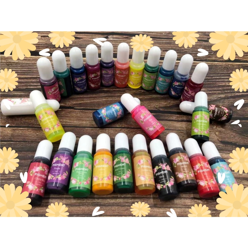 Amos Diy เรซิ่นอีพ็อกซี่ความเข้มข้นสูงสีเข้ม | Shopee Thailand