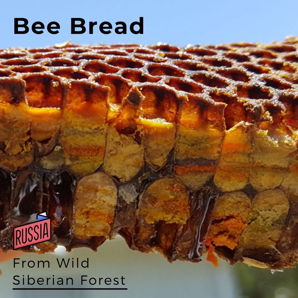 Bee Bread- Fermented Bee Pollen (Ambrosia / Perga) 100g from Siberian ...