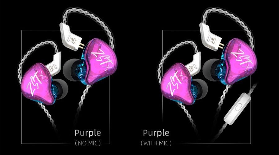 KZ หูฟังอินเอียร์ รุ่น ZST X In-Ear | Shopee Thailand