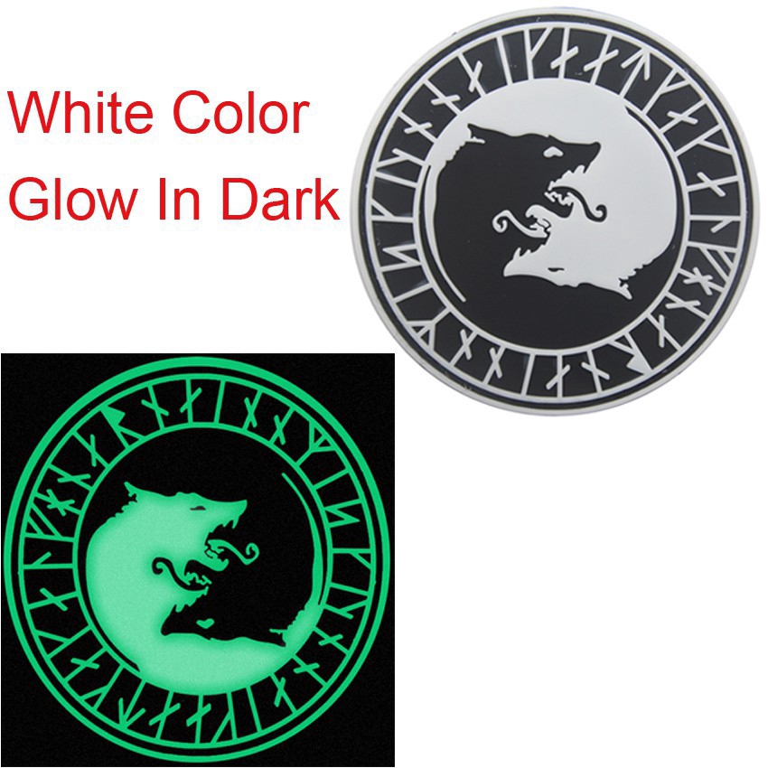 Luminous SWAT VIKING NO MERCY ONLY VIOLENCE WOLF RUNE PATCH Viking WOLF ...