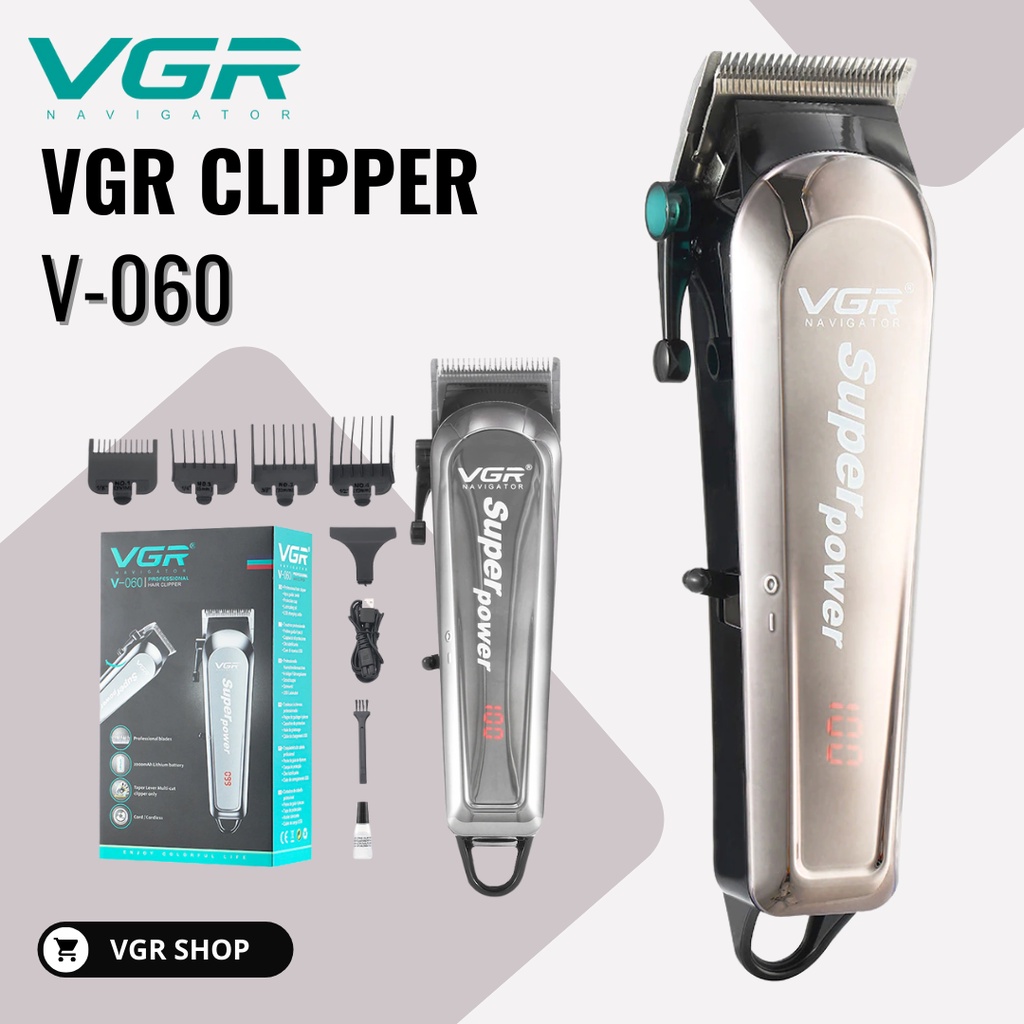 ปัตตาเลี่ยนไร้สาย VGR รุ่น V-060 (สินค้าพร้อมส่ง) | Shopee Thailand