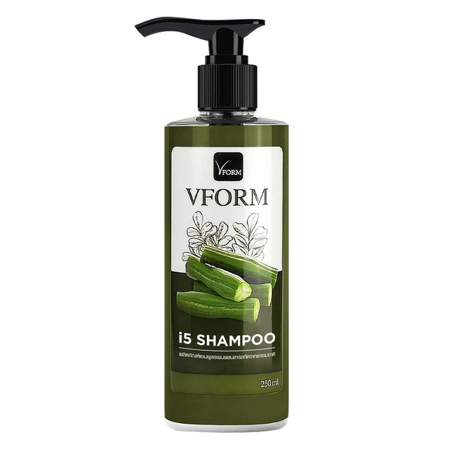 (ราคาพิเศษ) VFORM I5 Shampoo ขนาด 250 ml วีฟอร์ม ไอไฟว์ แชมพูสระผม อุดมด้วยสารสกัดจากสมุนไพร 5 ...
