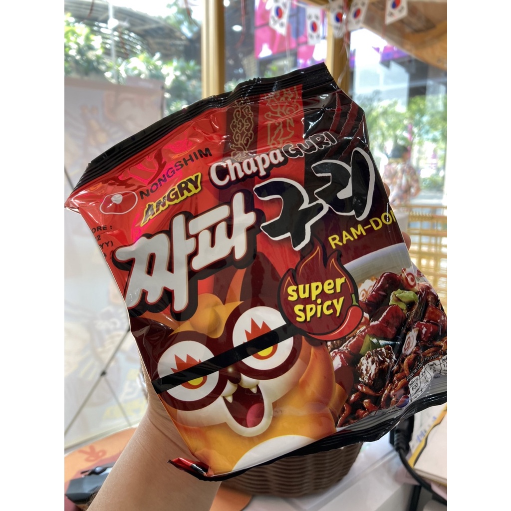 Nongshim Angry Chapaguri Super Spicy แองกรี้ ชาปากูรี ซุปเปอร์สไปซี่ ...