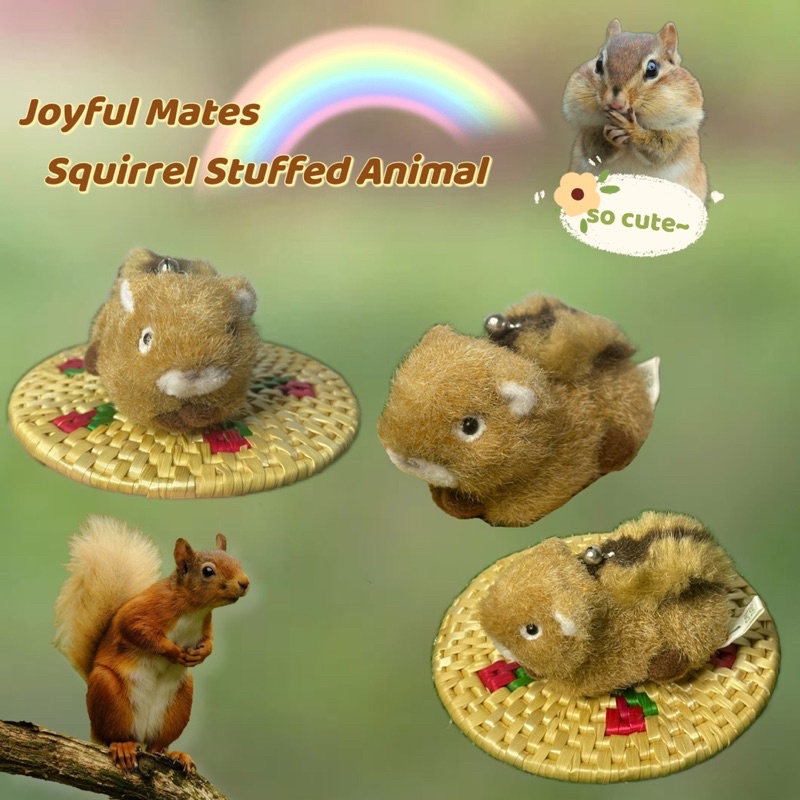 ตุ๊กตาน้องกระรอกน้อย หางกระดิ่ง กุ๊งกิ๊ง ถ่วง Joyful Mates (Joyful ...