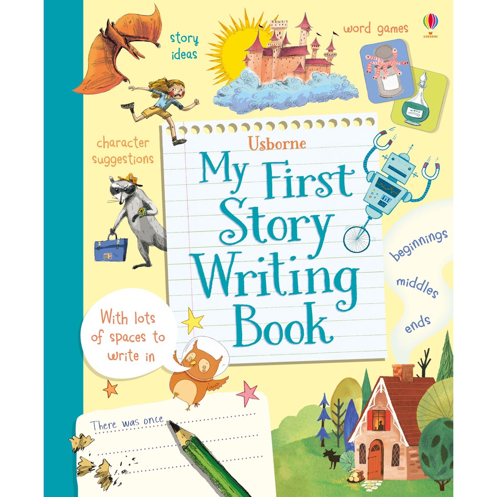 DKTODAY หนังสือ USBORNE MY FIRST STORY WRITING BOOK (AGE 6+) | Shopee Thailand