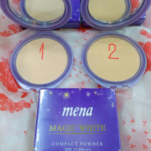 แป้งกันน้ำ100% Mena แป้งเนื้อแมทท์ ปกปิดขั้นสูง | Shopee Thailand