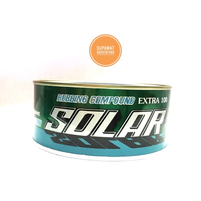 ยาขัดลบรอย ยาขัดหยาบ ยาขัดละเอียด SOLAR EXTRA-100 ขนาด 500 g ขัดลบรอยขนแมว | Shopee Thailand