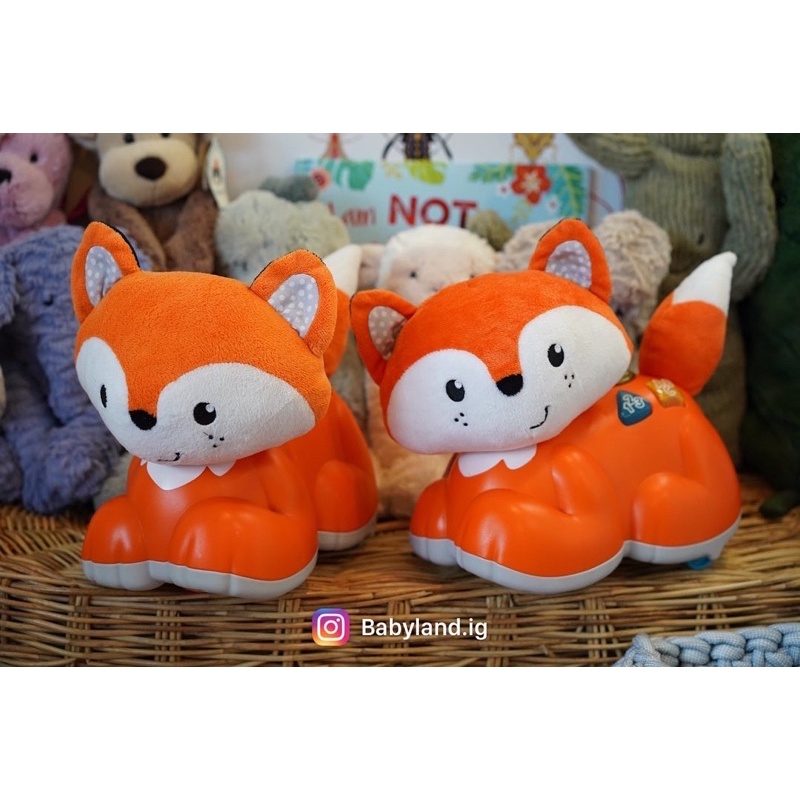 Fisher-Price Crawl After Learning Fox ชวนคลาน จิ้งจอก มี 3 ปุ่ม สอนสี ...