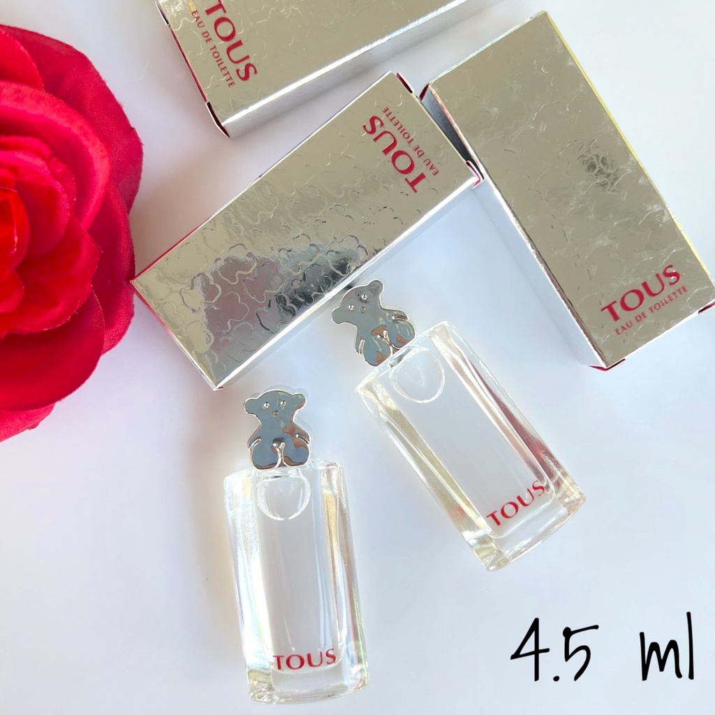 TOUS Silver EDT 4.5 ml น้ำหอมแท้ขนาดทดลอง หัวแต้ม | Shopee Thailand