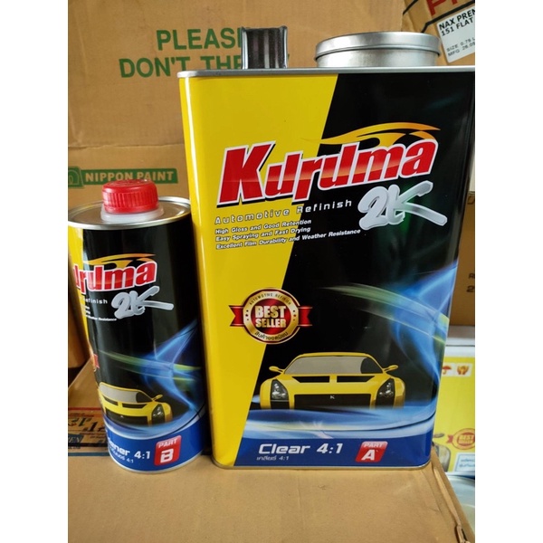 แลคเกอร์พ่นสี แลคเกอร์ TOA kuruma 4:1 | Shopee Thailand