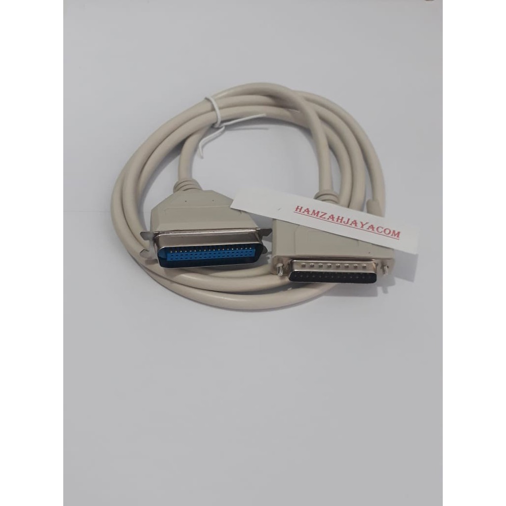 1.5m DB25 ชายหญิง Parallel Extension Cable 25 Pin lpt สําหรับเครื่อง ...