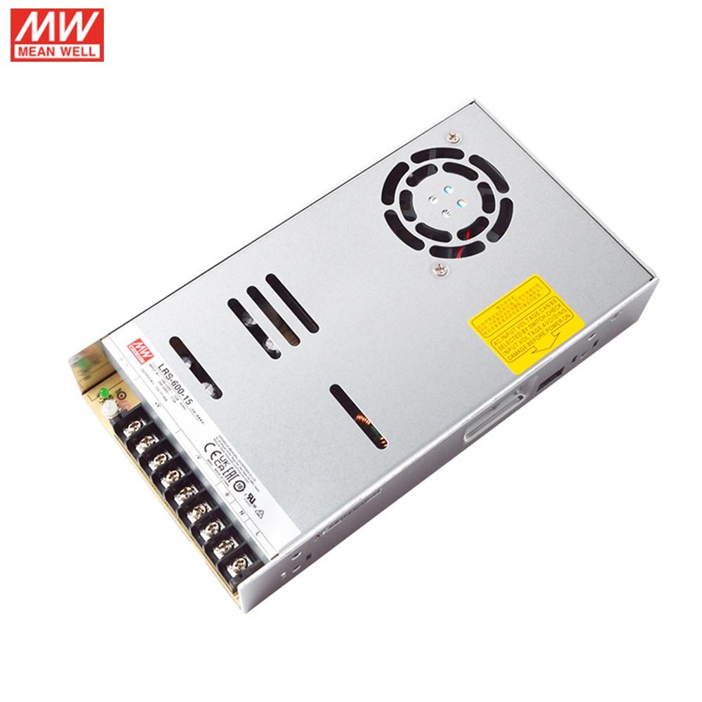 Original MEAN WELL LRS-600-15 600W 15V Switching Power Supply 110V220VAC ถึง 15VDC 40A 600W ...