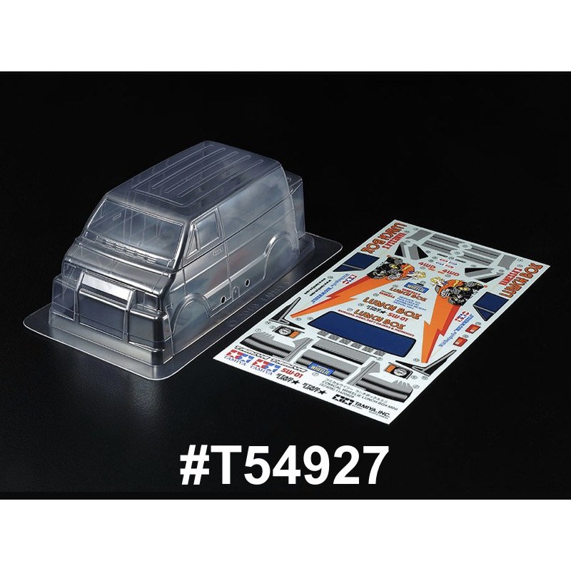TAMIYA 54927 1/24 SCALE R/C LUNCH BOX MINI CLEAR BODY PARTS SET (SW-01 ...