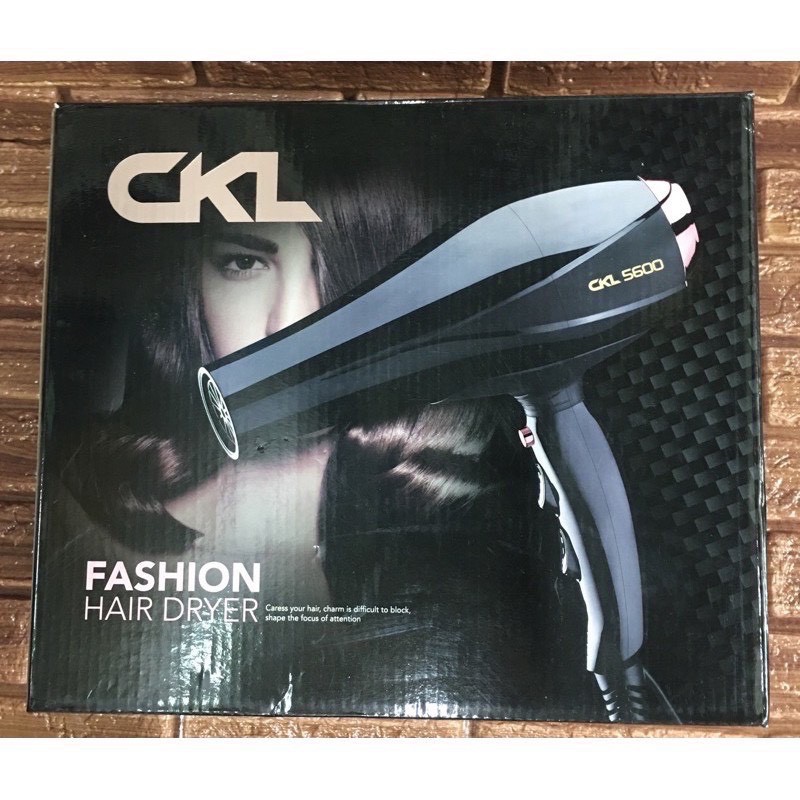 DR ไดร์เป่าผม ลมแรงมาก CKL 5600 PROFESSIONAL HAIR DRYER {2200w} 2200 วัตต์ เป่าร้อน-เย็น (ไม่มี ...
