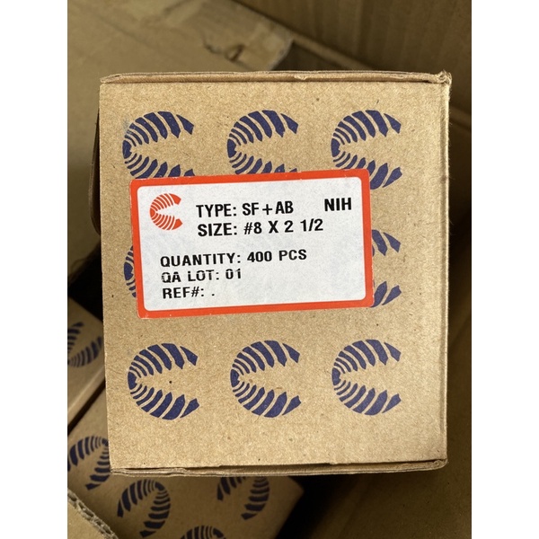 สกรูเกลียวปล่อยไม้ F8 X 2 1 2” 400 ตัว Shopee Thailand