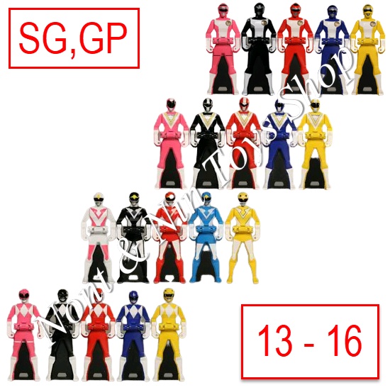 Gokaiger SG Ranger Key เรนเจอร์คีย์ ขบวนการโกไคเจอร์ ชุดที่ 4 เซนไต ...