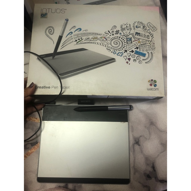 Wacom Intuos pen small CTL-480/S0-C เม้าท์ปากกา มือสอง วาคอม | Shopee ...