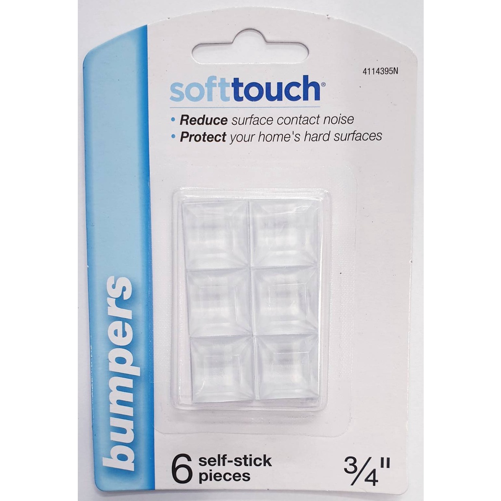 SOFT TOUCH BY Waxman ปุ่มกันกระแทกพร้อมเทปกาวในตัว รุ่น1143 ขนาดกลม 3/4 ...