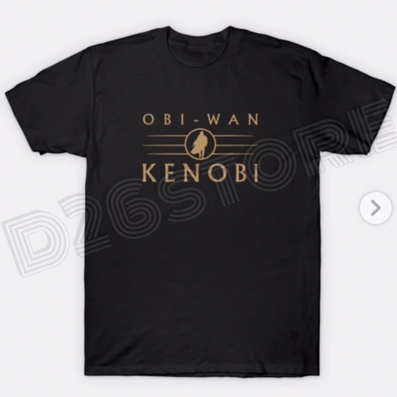 ย้อนยุคเสื้อยืด พิมพ์ลายภาพยนตร์ Obi Wan Kenobi Lightsaber Jedi Master ...