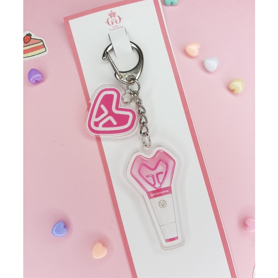 SNSD : Keychain + PIN Lightstick | Shopee Thailand